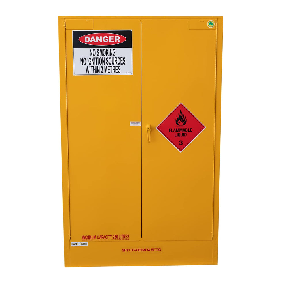 250L - Flammable Liquid Storage Cabinet – Storemasta NZ